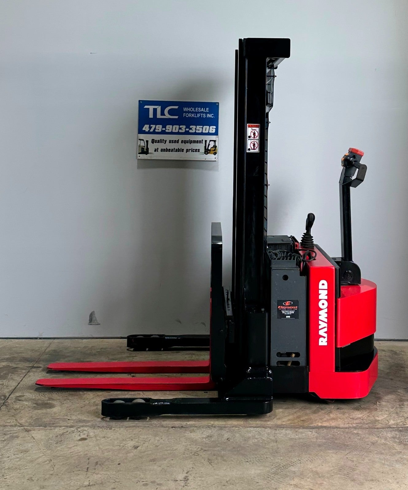 2013 Raymond RSS40 Walk Behind Forklift straddle - 128" - 737 Hours ...