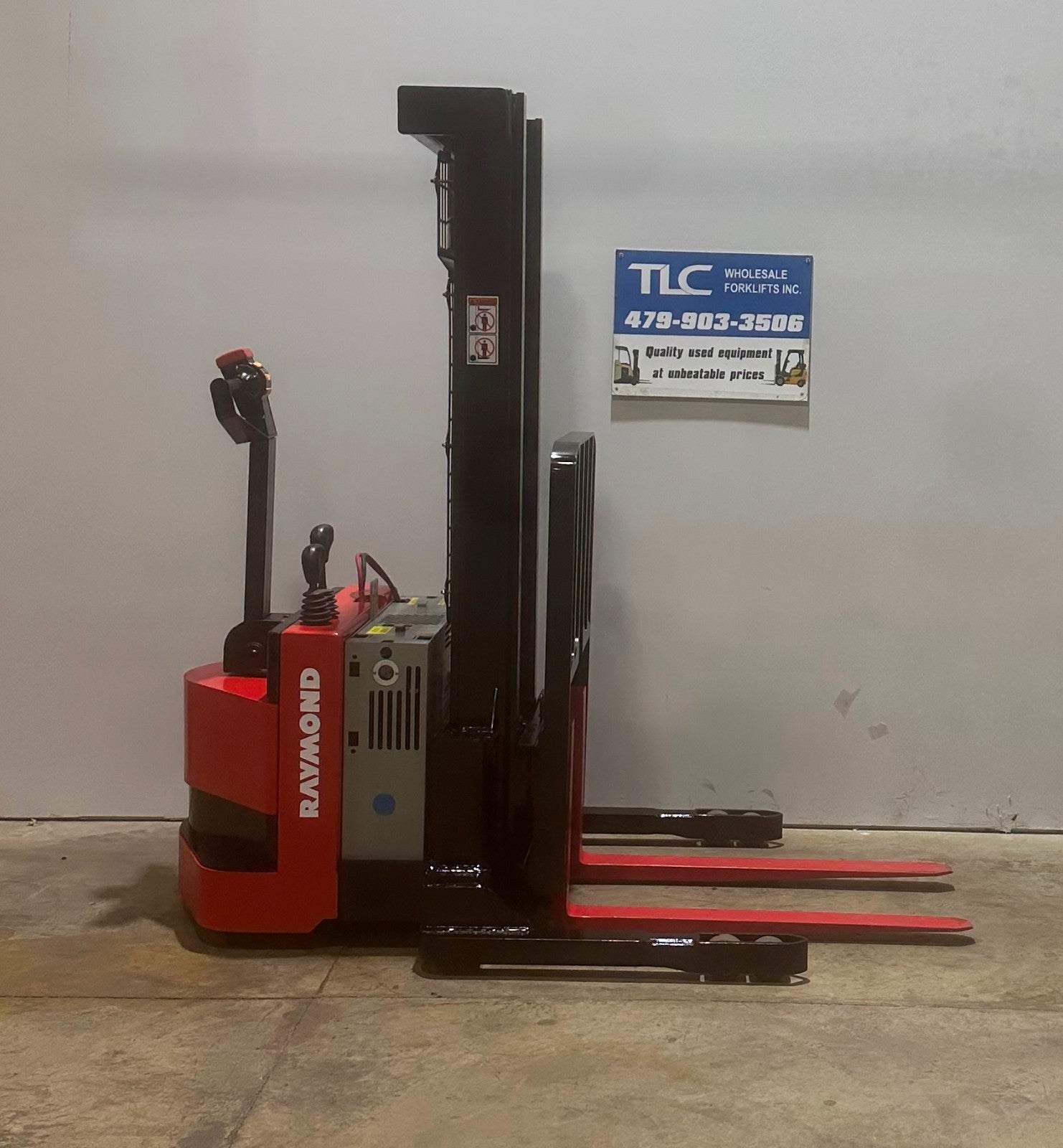 2021 Raymond RSS40 - Walkie Stacker - Walk Behind Forklift 128" - 873 ...