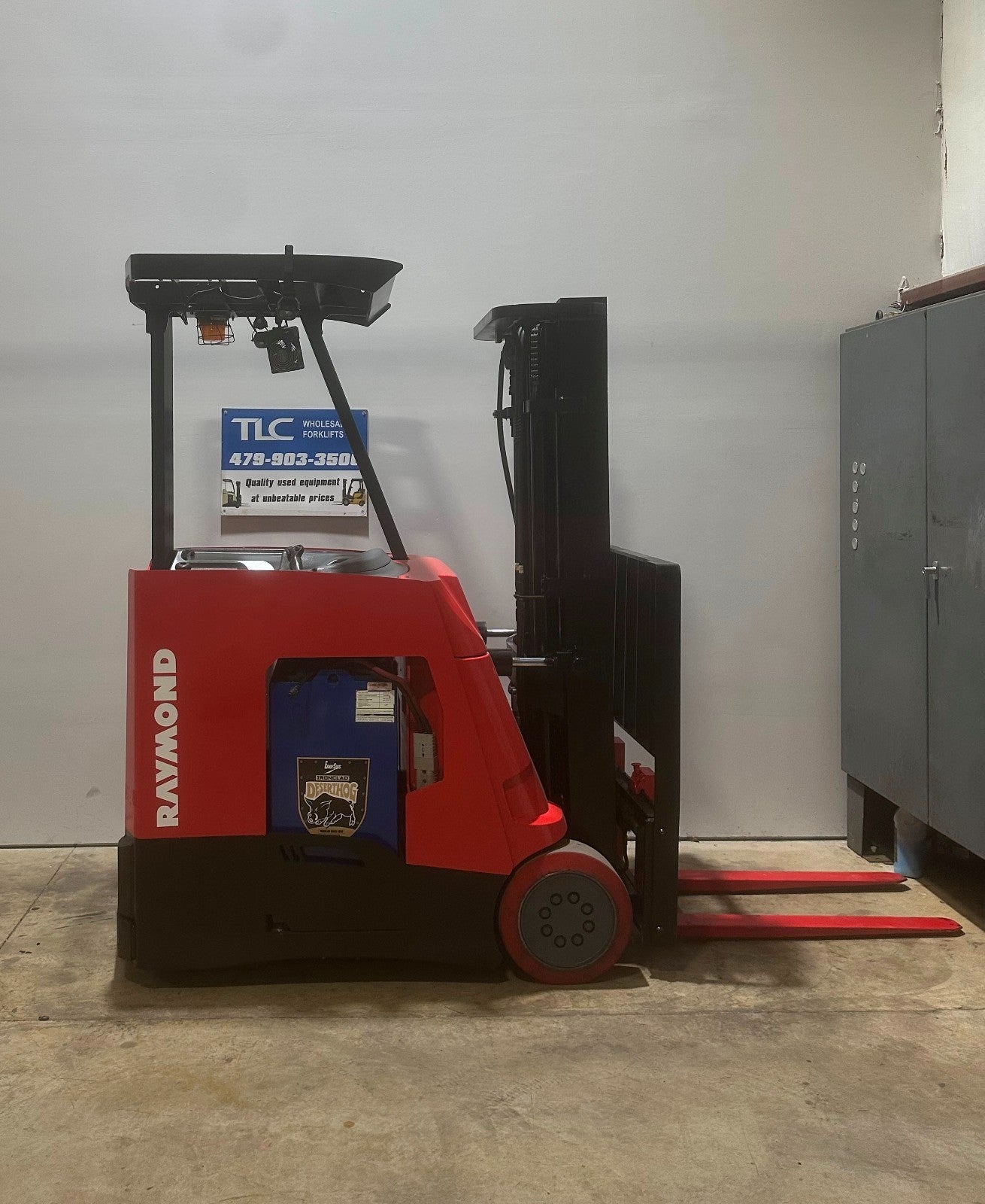 2014 Raymond 415-C30TT Forklift - Stand Up Electric Dock Stocker - 242 ...